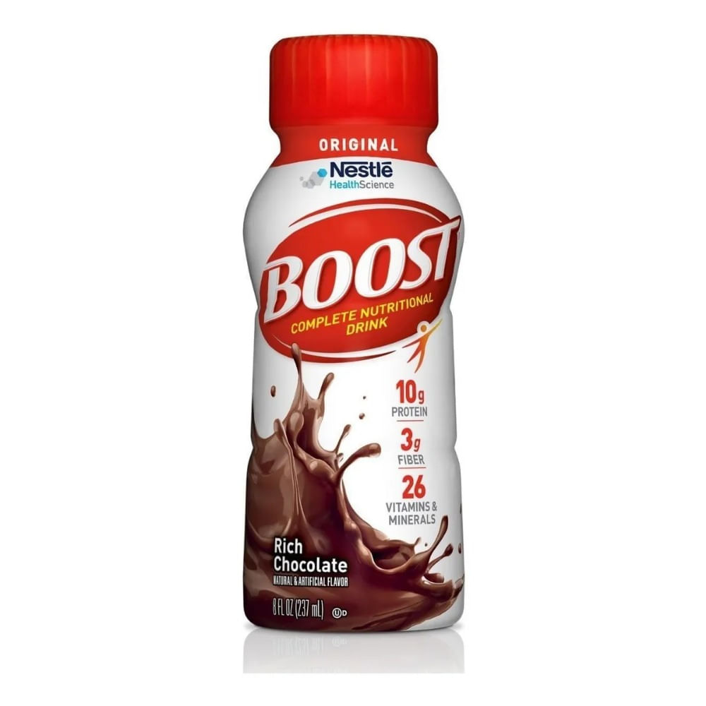 Suplemento Nutricional Liq Sabor Chocolate Boost x 237 ml - saludglobal