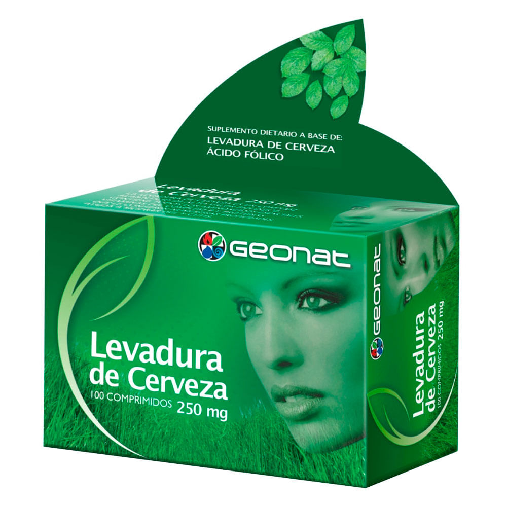 Suplemento Dietario Geonat Levadura de Cerveza Provefarma 100 ...